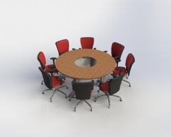 circle conference table 3D Models | Page 1 | STLFinder