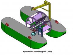 Hydro electric power barge for canals 3D Models | Page 1 | STLFinder