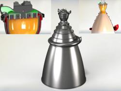 j 2x rocket engine 3D Models | Page 1 | STLFinder