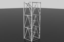 Lattice girder pillar with stairways 3D Models | Page 1 | STLFinder