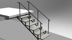 metallic stairs 3d models 【 STLFinder