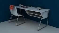 study table chair skp 3D Models | Page 1 | STLFinder