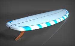 a surfboard single fin 3D Models | Page 1 | STLFinder
