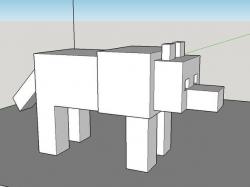wolf of minecraft 3D Models | Page 1 | STLFinder