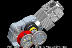 Engine Assembly animation 3d models 【 STLFinder