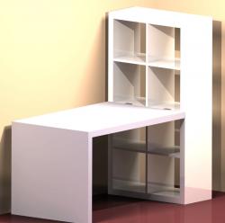 ikea expedit with desk 3D Models | Page 1 | STLFinder