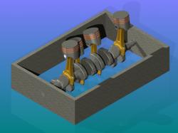 in line 4 cylinder engine assembly 3D Models | Page 1 | STLFinder