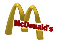 3d Mcdonalds Logo Editorial Use Only 3d Animation Mcdonalds Stock