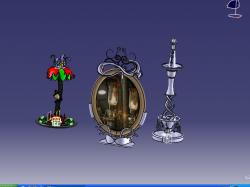 mirrors and candlesticks 3D Models | Page 1 | STLFinder