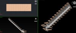 center stringer stairs dwg 3D Models | Page 1 | STLFinder