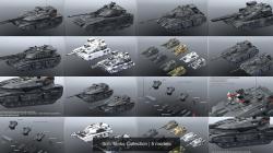 team scimitar 3mm scifi tanks ifvs 48pcs 3D Models | Page 1 | STLFinder