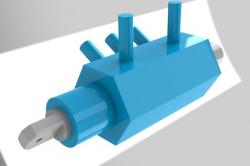 servo operated air retract actuator air updown 3d models 【 STLFinder