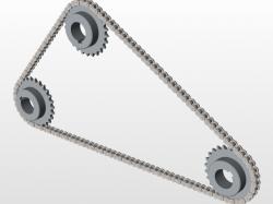 chain sprocket mechanism 3d models 【 STLFinder