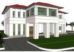 2 storey building 3d models 【 STLFinder