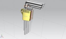 hex key hi lok driver 4 piece set 3D Models | Page 1 | STLFinder