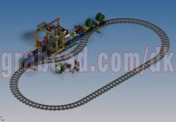 60052 lego city cargo train 3D Models | Page 1 | STLFinder