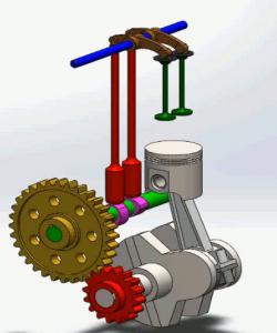 cylinder engine solid work drawing 3D Models | Page 1 | STLFinder