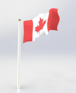 canada flag drawing 3d models 【 STLFinder