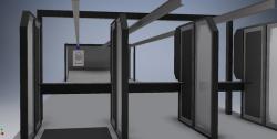 bullet trap design indoor range 2d drawing 3D Models | Page 1 | STLFinder