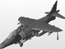 harrier plane 3d models 【 STLFinder