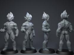 vegeta 3d print | Page 1 | STLFinder