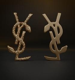 logo ysl 3d models 【 STLFinder