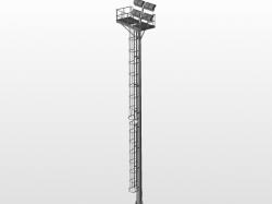 high mast light detailed dwg 3D Models | Page 1 | STLFinder