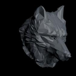 3d model of wolf 【 STLFinder