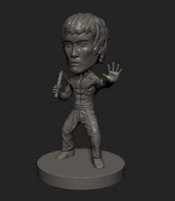 cartoon bruce lee 3D Models | Page 1 | STLFinder