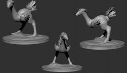 chocobo model blender 14 | Page 1 | STLFinder