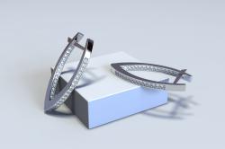 diamond earrings models | Page 1 | STLFinder