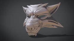3d printed wolf mask | Page 1 | STLFinder