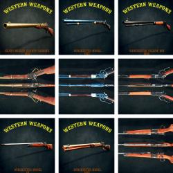 old western weapons 3d models 【 STLFinder