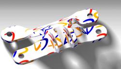 first ge jet engine bracket challenge 1 3D Models | Page 1 | STLFinder