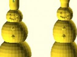 flurryville snowman chess set 3D Models | Page 1 | STLFinder