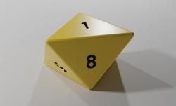 dice 8 sided 3d models | Page 1 | STLFinder