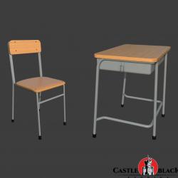 classroom table and chairs 3d models | Page 1 | STLFinder