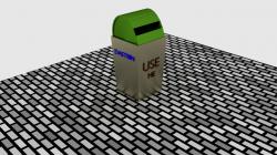 dustbin 3d model free download 【 STLFinder