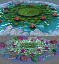 3d lake model 【 STLFinder