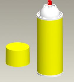 spray can 3d model free | Page 1 | STLFinder