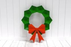 low poly wreath 3d models 【 STLFinder