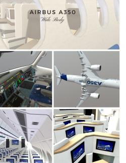 airbus a350 3d model | Page 1 | STLFinder