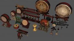 chinese percussion instruments 3D Models | Page 1 | STLFinder