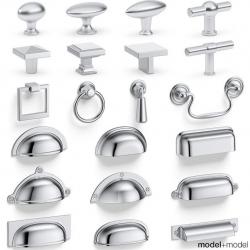 sketchup 3d model cup pulls and knobs | Page 1 | STLFinder