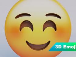 smile 3d emoji 【 STLFinder