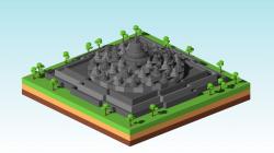 candi borobudur cartoon 3D Models | Page 1 | STLFinder