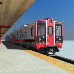 Metro North Kawasaki M8 Passenger Train 3D Models | Page 1 | STLFinder