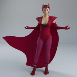 free roblox scarlet witch model with vfx | Page 1 | STLFinder