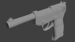 walther p38 3d models 【 STLFinder