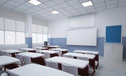 Classroom Scene 3d models 【 STLFinder